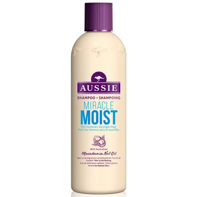 Aussie Miracle Moist Shampoo opinie i ceny KWC by Wiza